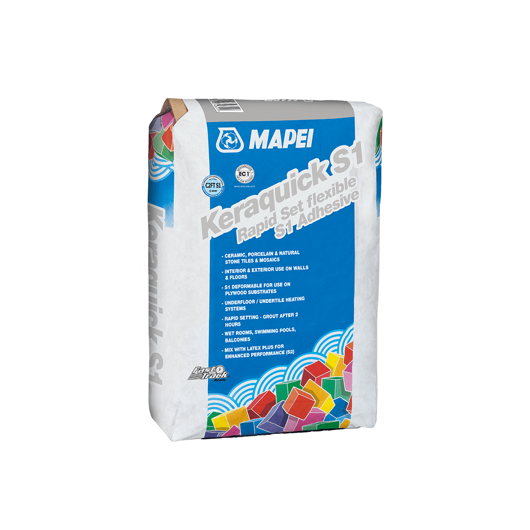 Mapei Keraquick S1 Grey Rapid Set Flexible Adhesive – GER Construction Ltd