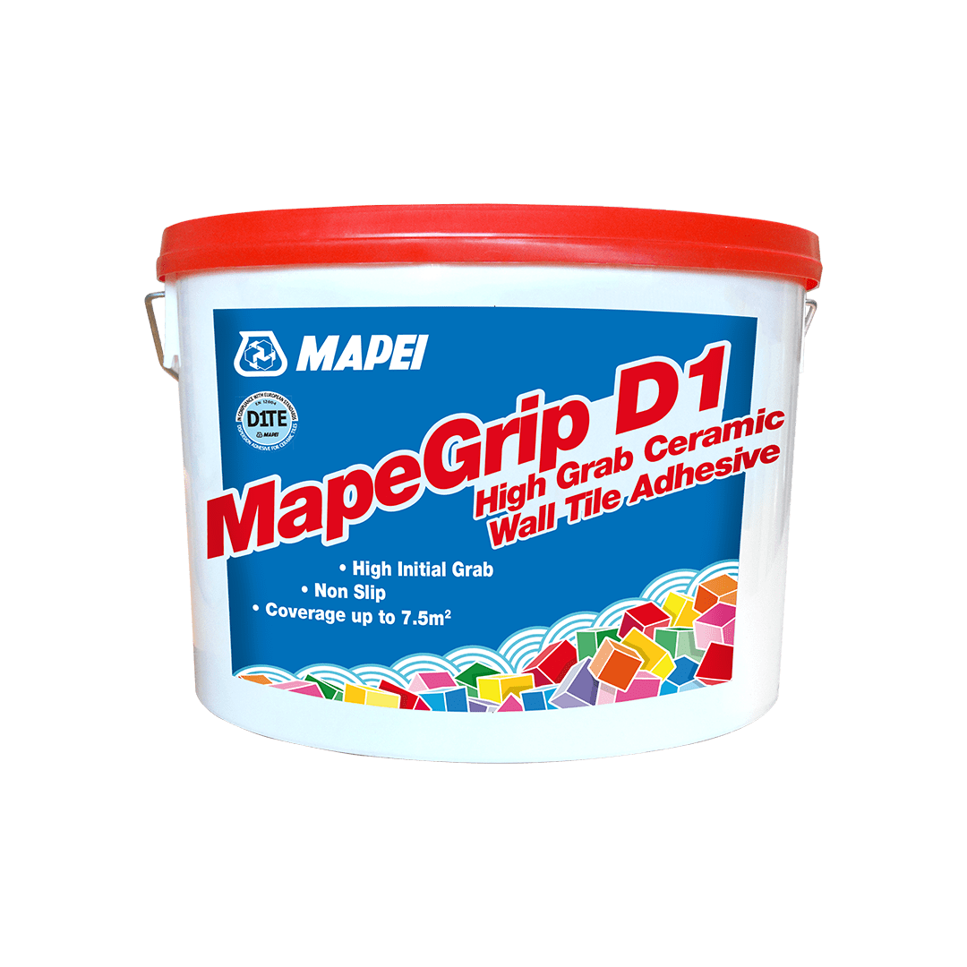 Mapei Mapegrip D1 Wall Tile Adhesive – GER Construction Ltd
