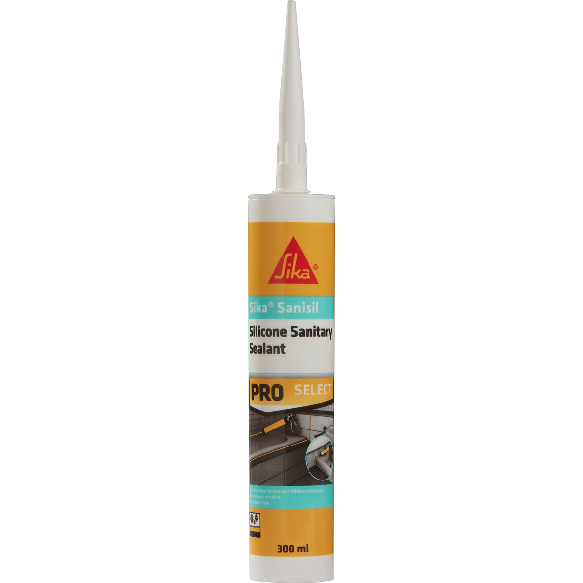 Sika Sanisil Sanitary Silicone – GER Construction Ltd