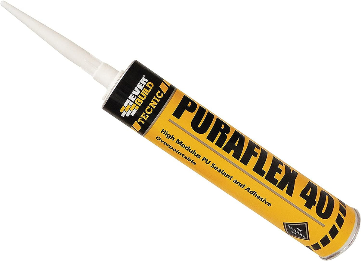 Everbuild Tecnic Puraflex 40 - 300ml Box 12 or 600ml Foil Box 20 – GER ...
